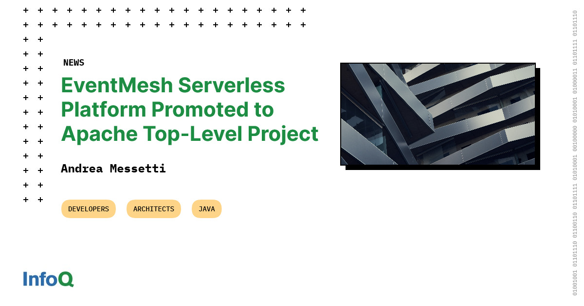 Eventmesh Serverless Platform Promoted To Apache Top Level Project Infoq