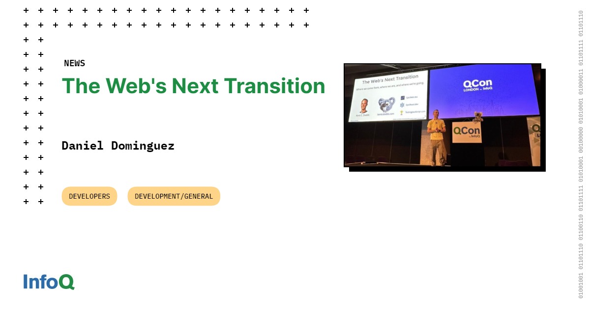 The Web's Next Transition: Kent C. Dodds at QCon London - InfoQ