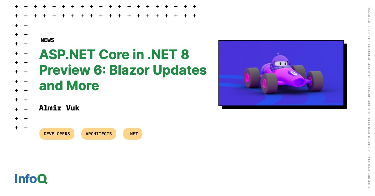 Aspnet Core In Net 8 Preview 6 Blazor Updates And More Infoq 7011