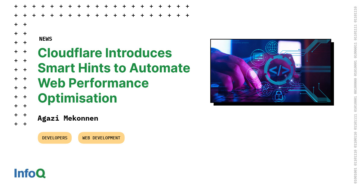 Cloudflare Introduces Smart Hints to Automate Web Performance Optimisation - InfoQ