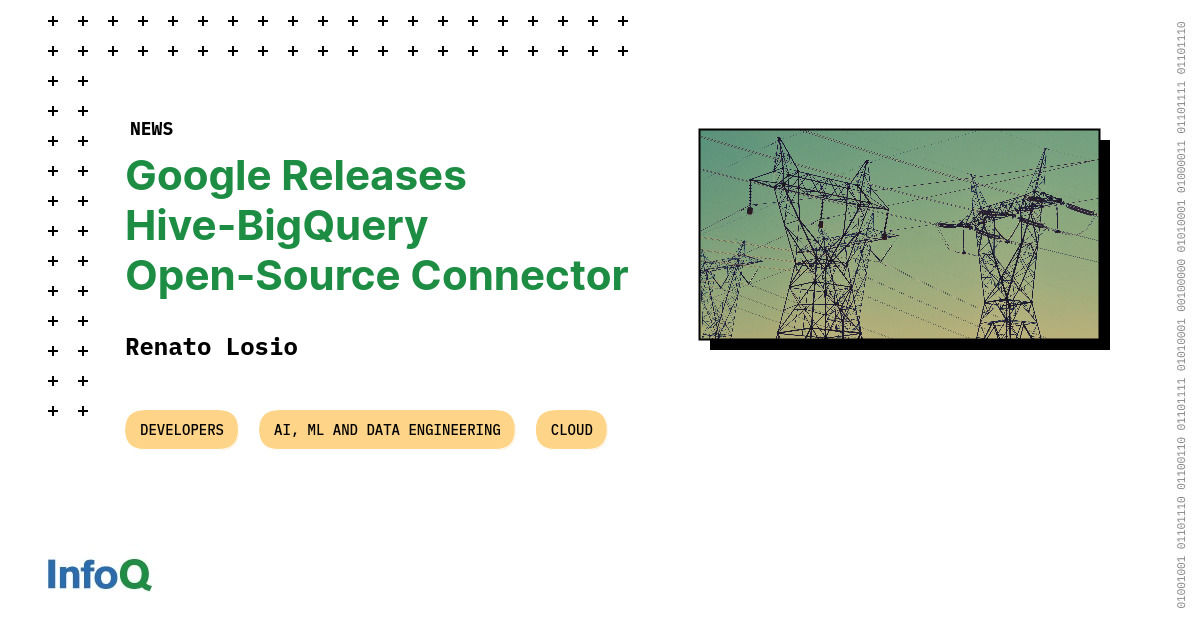 Google Releases Hive-BigQuery Open-Source Connector - InfoQ