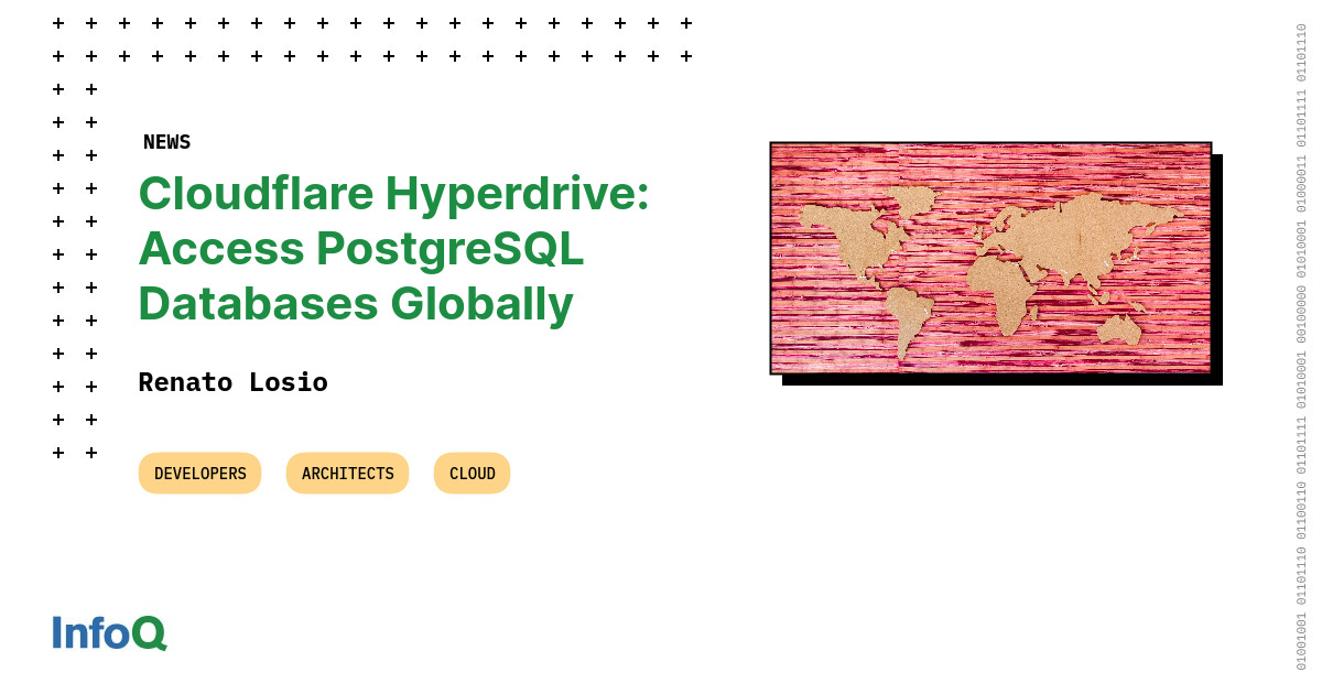 Cloudflare Hyperdrive Access Postgresql Databases Globally Infoq