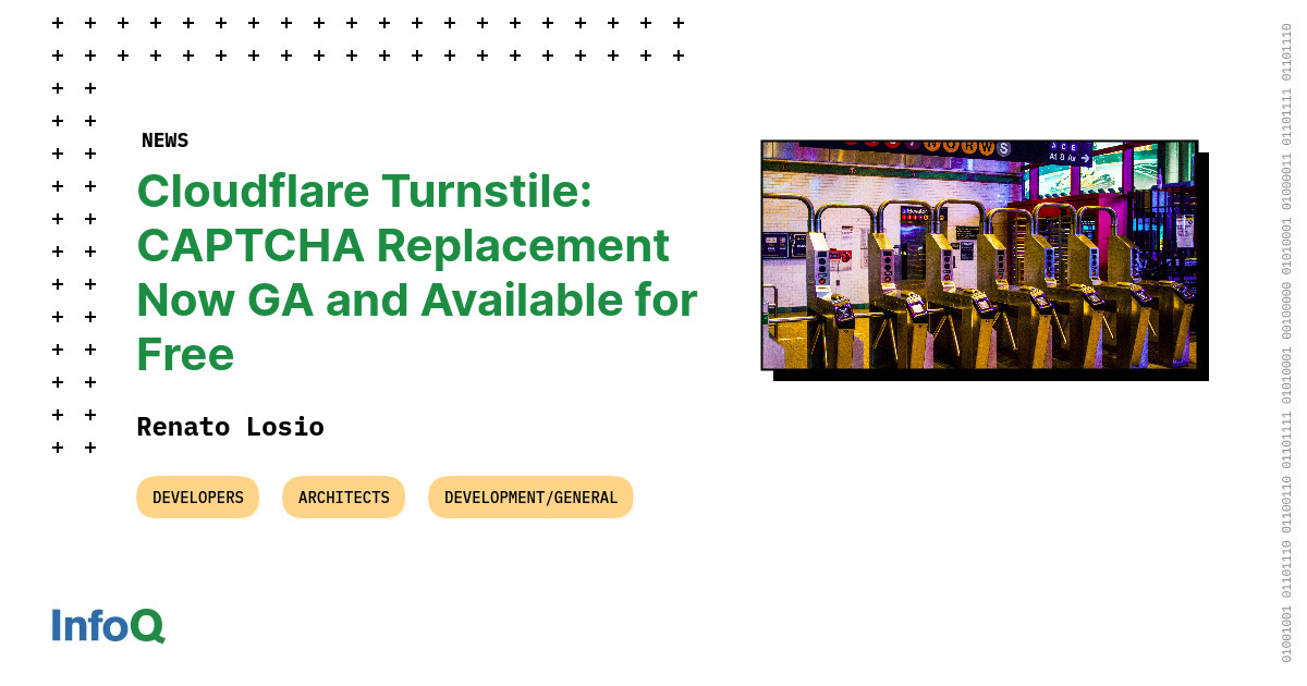 Cloudflare Turnstile: CAPTCHA Replacement Now GA and Available for Free ...