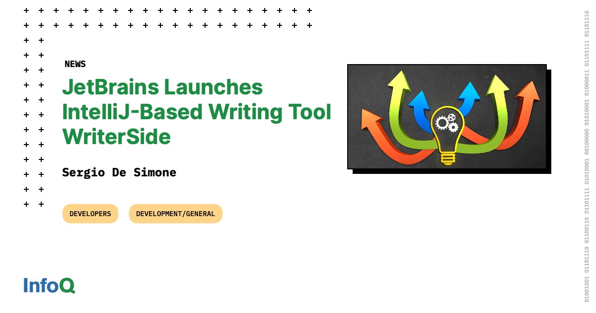 JetBrains Launches IntelliJ-Based Writing Tool WriterSide - InfoQ