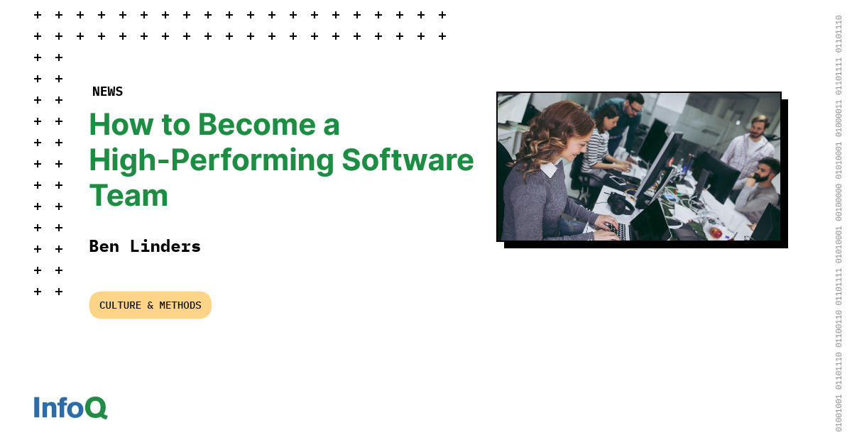How to Become a High-Performing Software Team - InfoQ