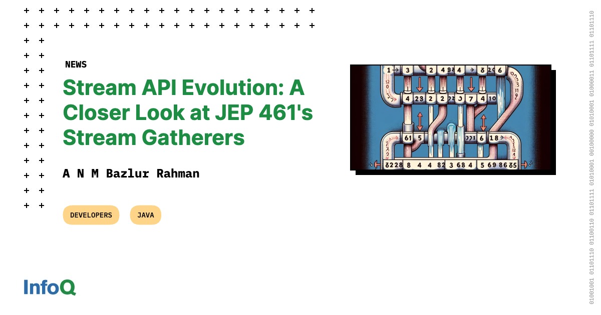 Stream API Evolution: a Closer Look at JEP 461's Stream Gatherers - InfoQ