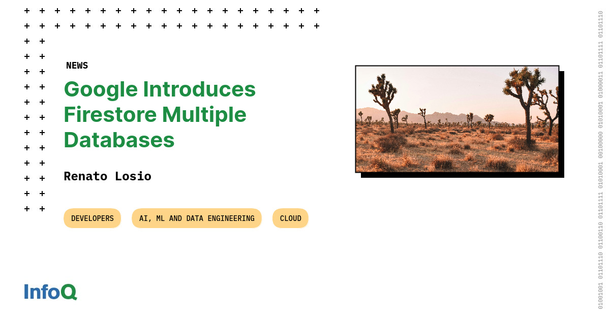 Google Introduces Firestore Multiple Databases - InfoQ