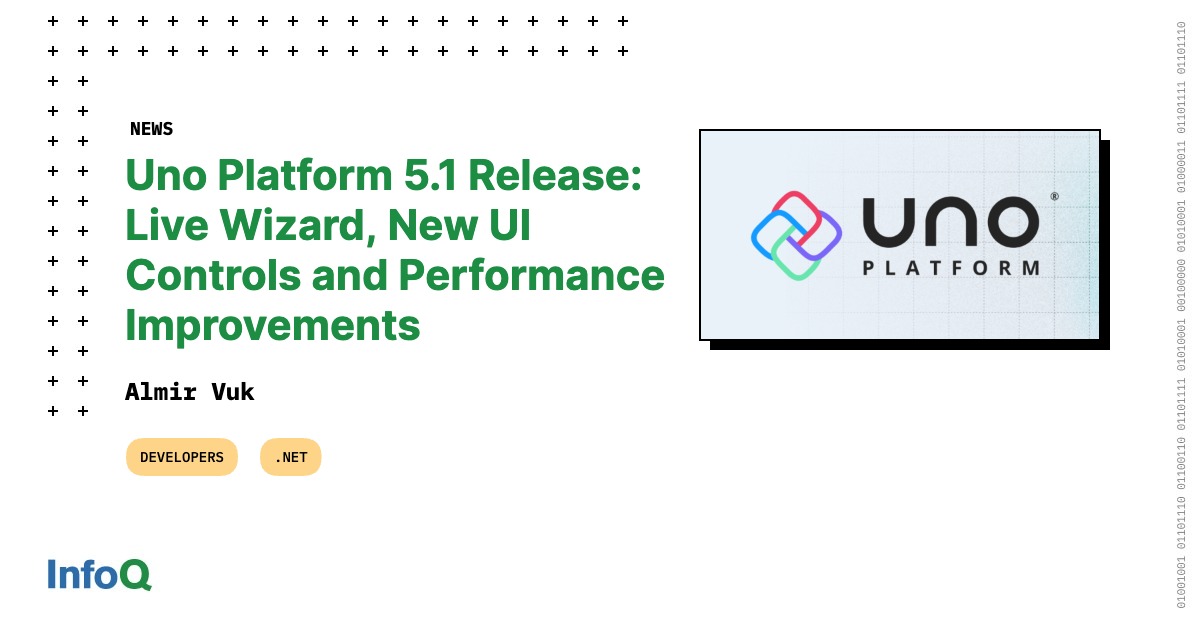 Uno Platform 5.1 Release: Live Wizard, New UI Controls and Performance ...