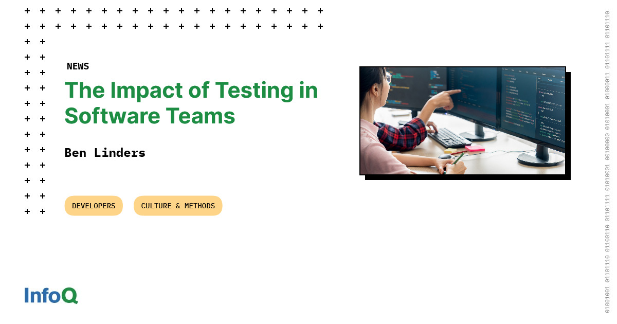 The Impact of Testing in Software Teams - InfoQ