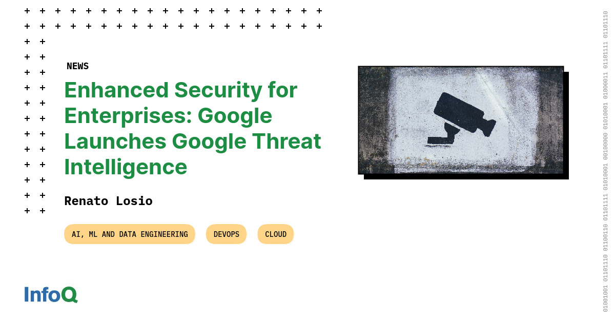 Enhanced Security for Enterprises: Google Launches Google Threat Intelligence - InfoQ