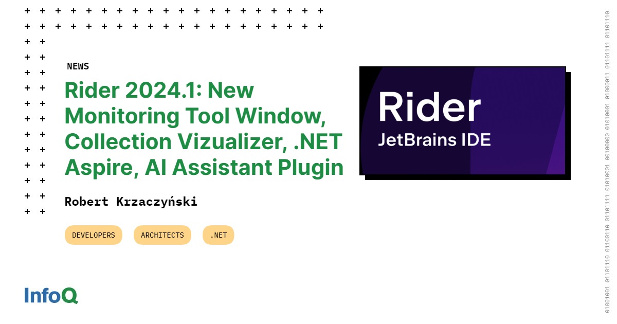 Rider 2024.1: New Monitoring Tool Window, Collection Vizualizer, .NET ...