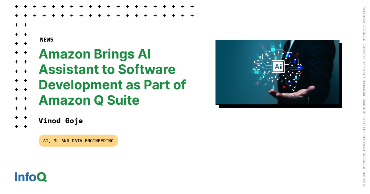Amazon Brings AI Assistant to Software Development as Part of Amazon Q ...