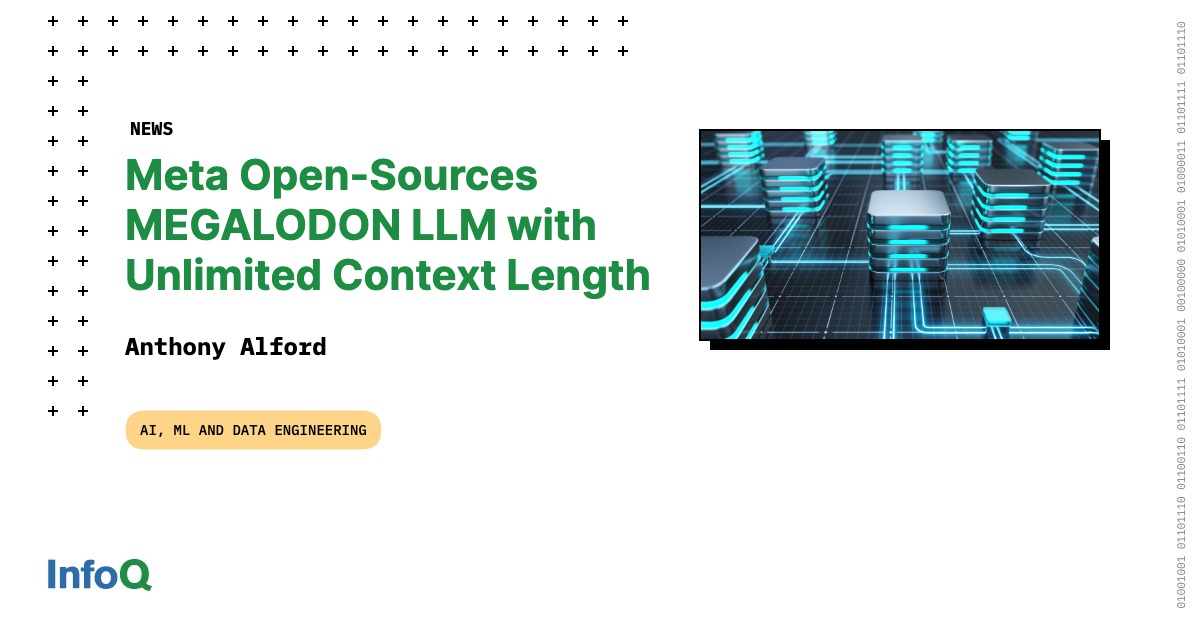Meta Open Sources Megalodon Llm For Efficient Long Sequence Modeling