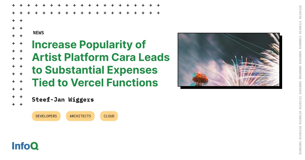 Increased Popularity of Artist Platform Cara Led to Substantial Vercel ... Increased Popularity of Artist Platform Cara Led to Substantial Vercel ...