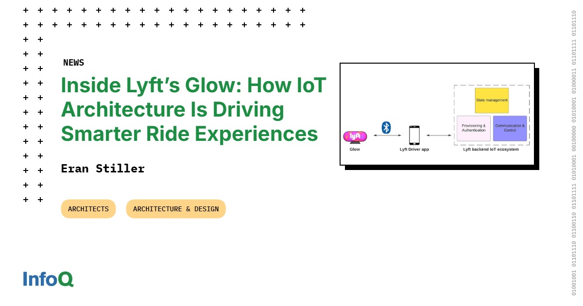 Inside Lyft’s Glow: How IoT Architecture Is Driving Smarter Ride ...
