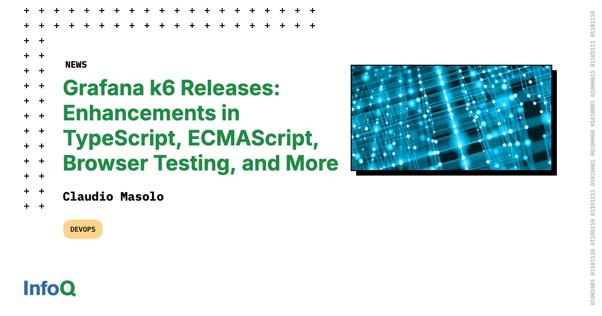 Grafana K6 Releases: Enhancements in TypeScript, ECMAScript, Browser ...
