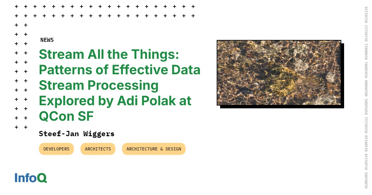 Stream All the Things: Patterns of Effective Data Stream Processing Explored by Adi Polak at ...