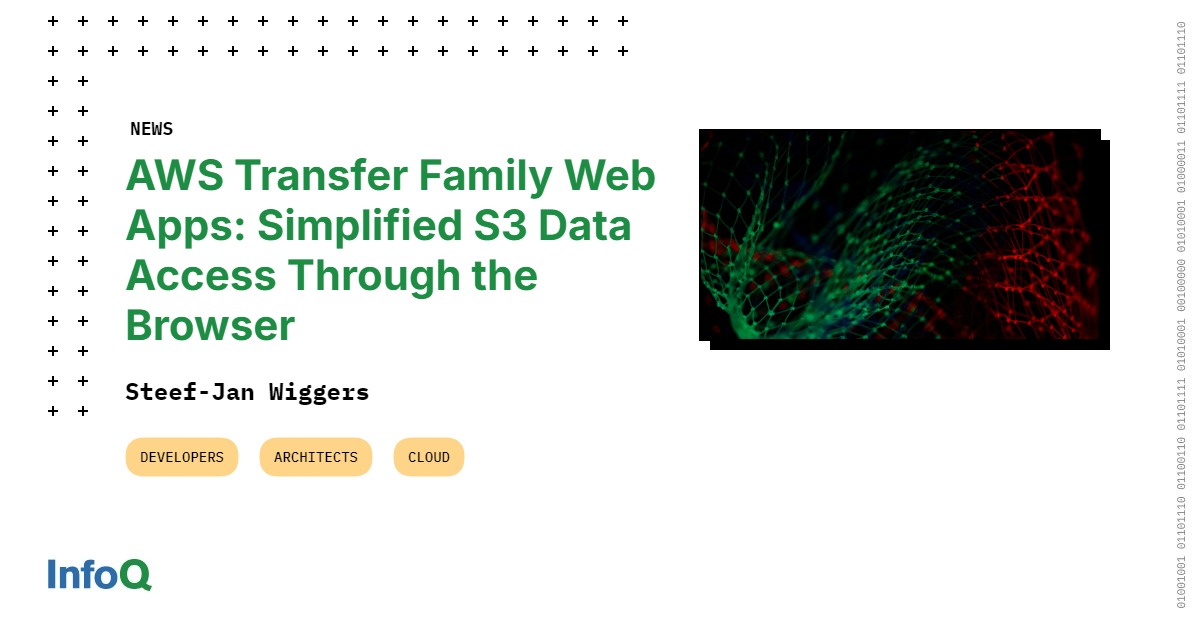 AWS Transfer Family Web Apps: Simplified S3 Data Access through the Browser - InfoQ