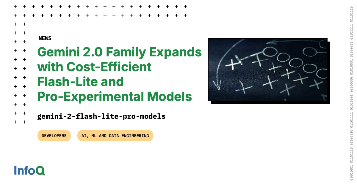 Gemini 2.0 Family Expands with Cost-Efficient Flash-Lite and Pro ...