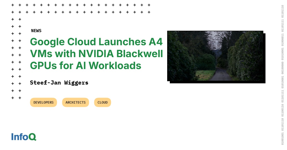 Google Cloud Launches A4 VMs with NVIDIA Blackwell GPUs for AI ...
