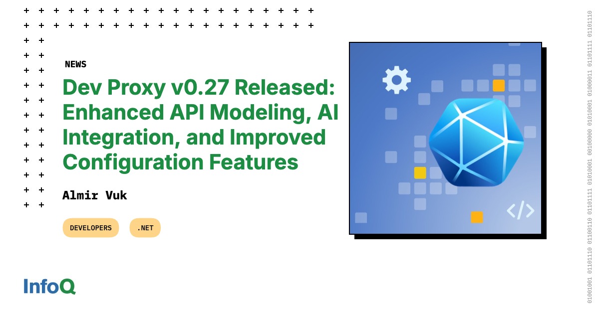 Dev Proxy v0.27 Released: Enhanced API Modeling, AI Integration, and ...