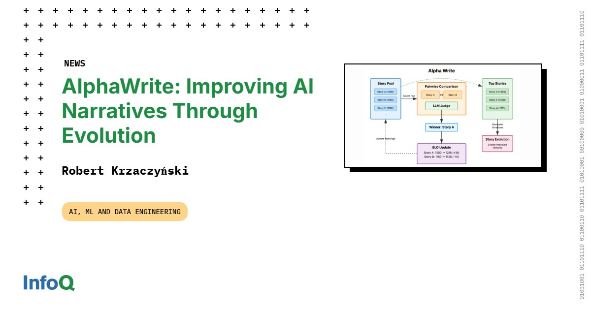 AlphaWrite: Improving AI Narratives through Evolution - InfoQ