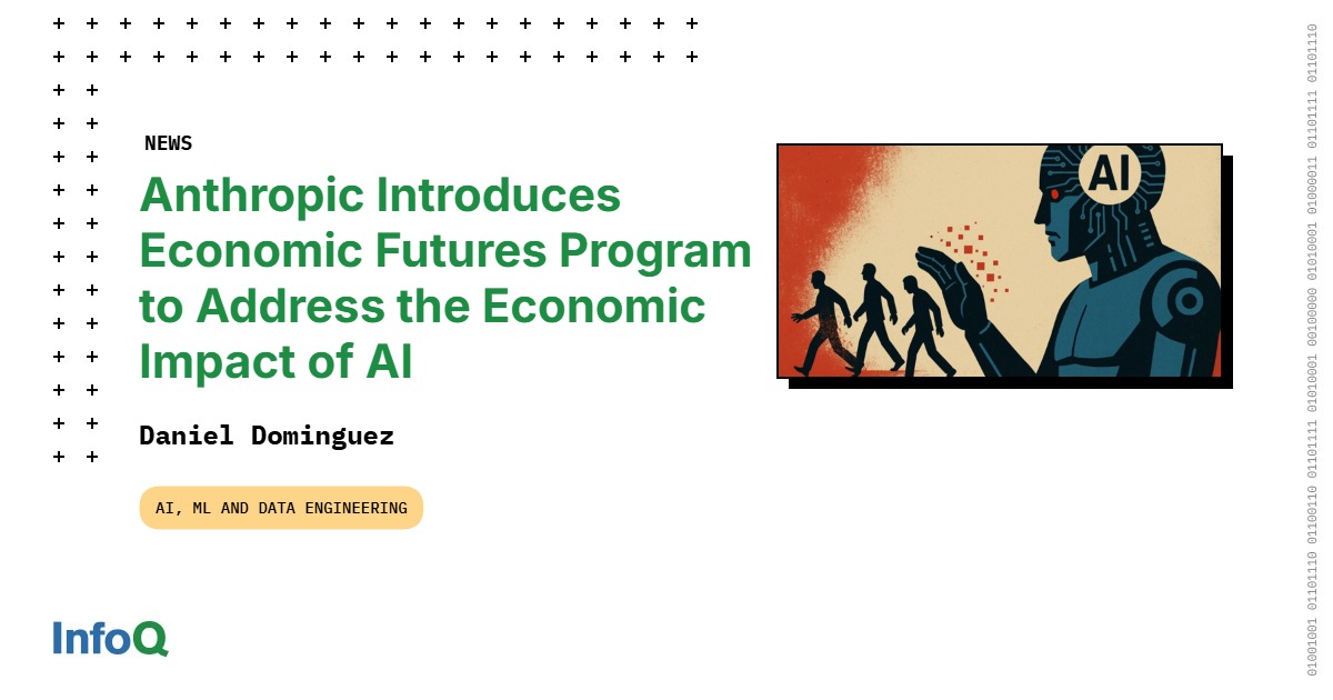 Anthropic Introduces Economic Futures Program to Address the Economic Impact of AI - InfoQ