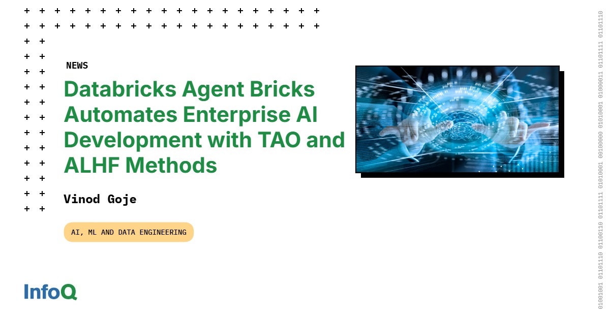 Databricks Agent Bricks Automates Enterprise AI Development with TAO ...