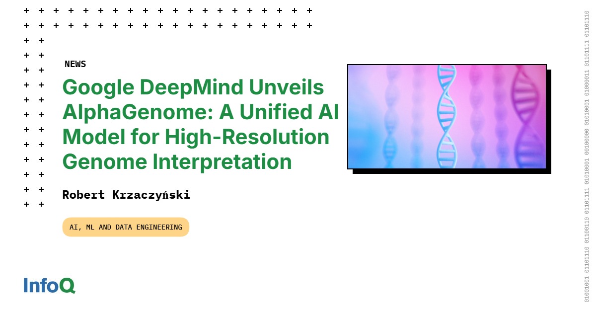 Google DeepMind Unveils AlphaGenome: a Unified AI Model for High ...