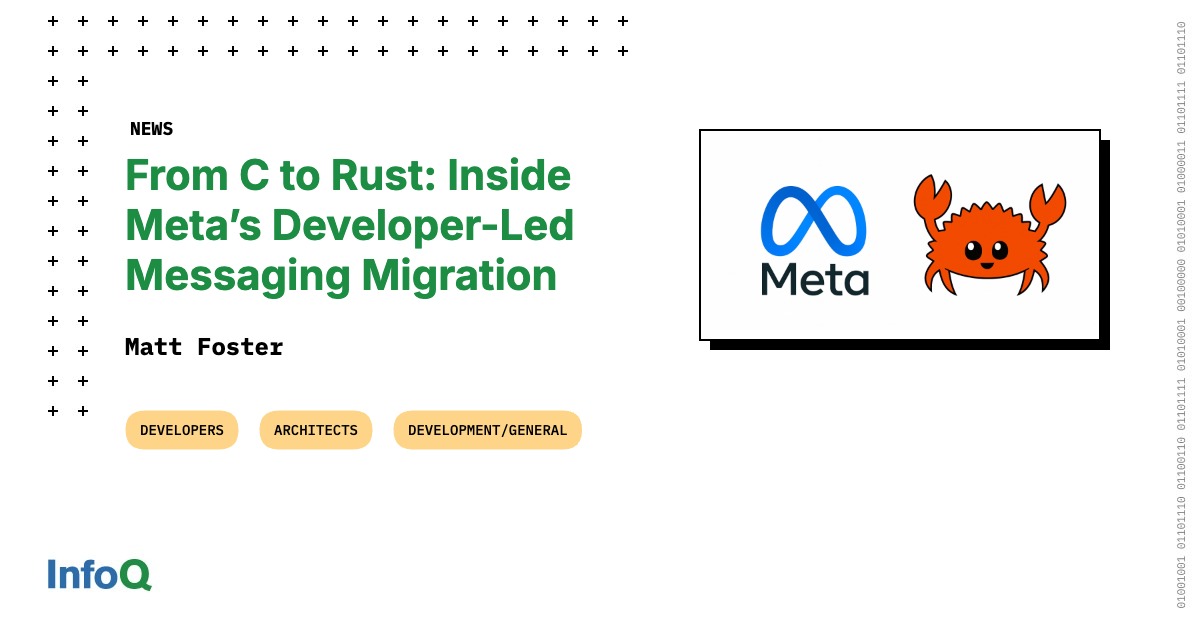 From C to Rust: inside Meta’s Developer-Led Messaging Migration - InfoQ