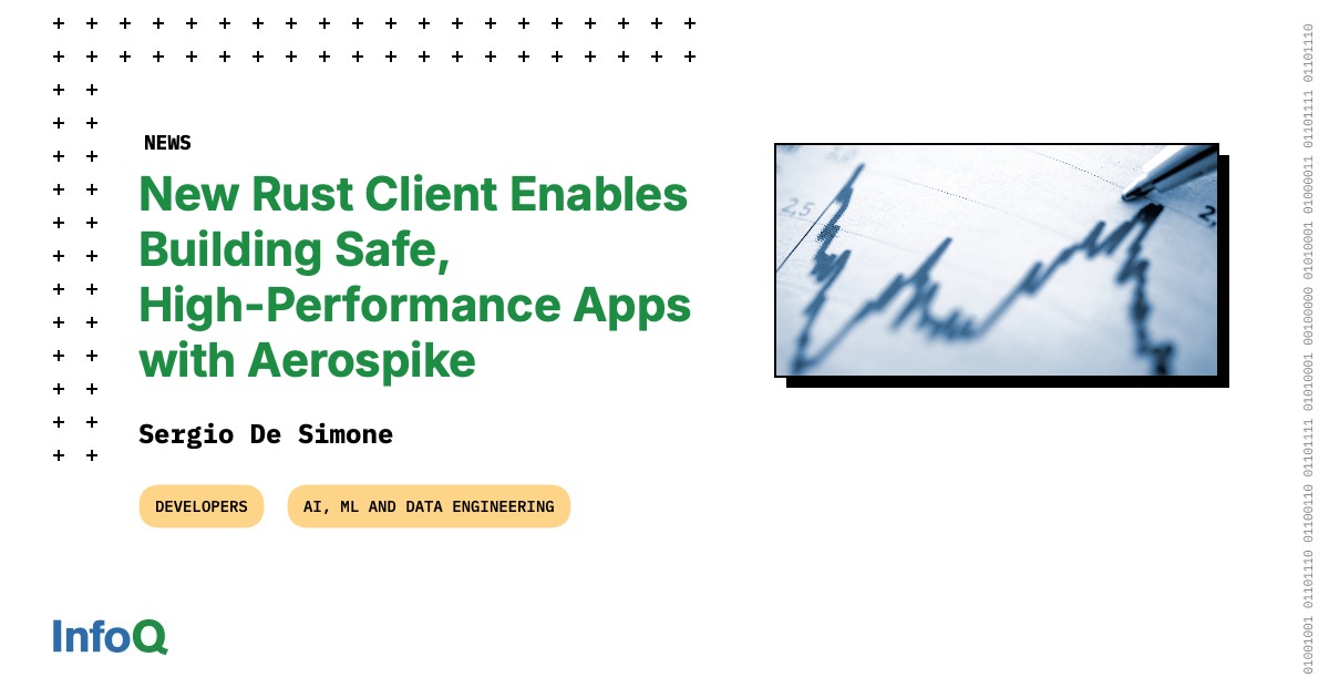 New Rust Client Enables Building Safe, High-Performance Apps with Aerospike - InfoQ