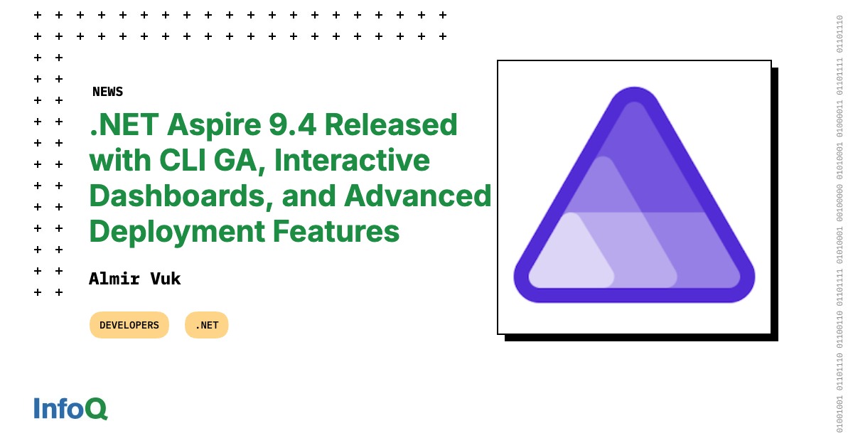 .NET Aspire 9.4 Released with CLI GA, Interactive Dashboards, and ...
