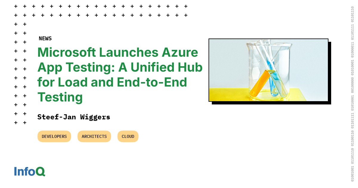 Microsoft Launches Azure App Testing: a Unified Hub for Load and End-to ...