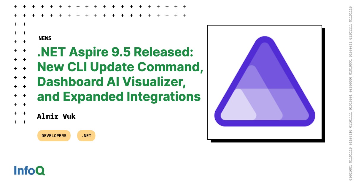 .NET Aspire 9.5 Released: New CLI Update Command, Dashboard AI Visualizer, and Expanded ...