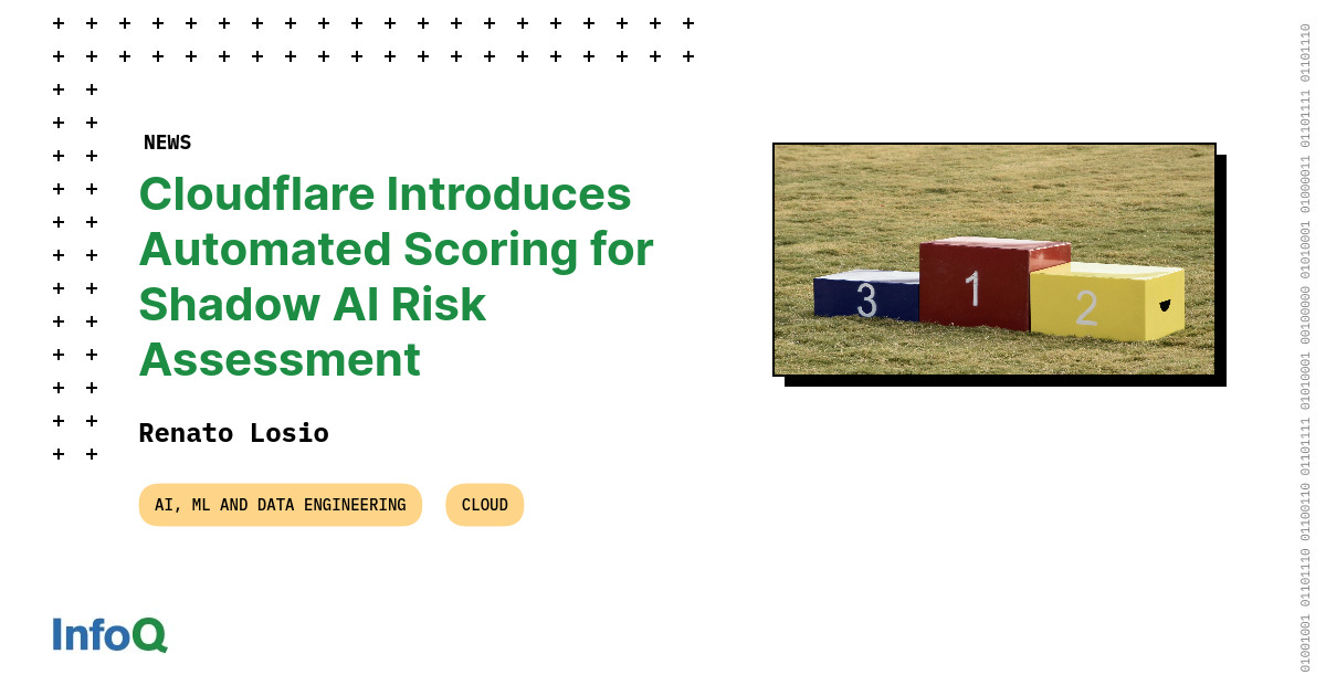 Cloudflare Introduces Automated Scoring for Shadow AI Risk Assessment - InfoQ
