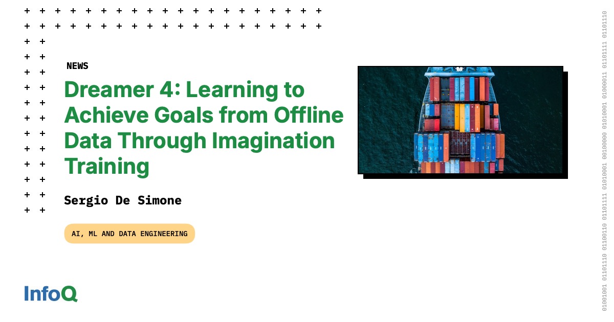 Dreamer 4: Learning to Achieve Goals from Offline Data through ...