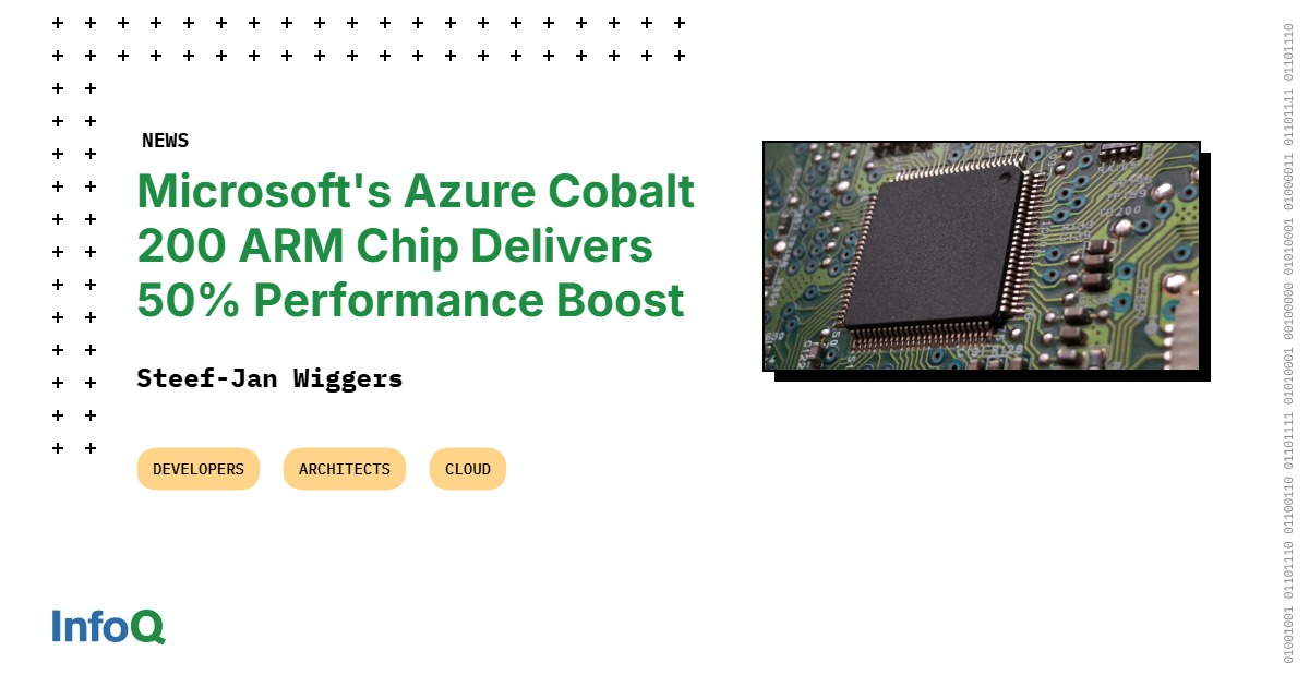 Microsoft's Azure Cobalt 200 ARM Chip Delivers 50% Performance Boost ...