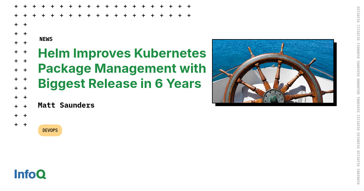 Helm Improves Kubernetes Package Management with Biggest Release in 6 ...