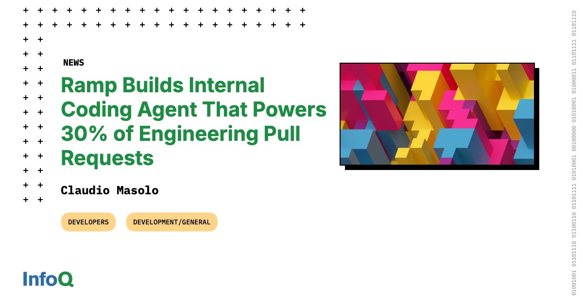 Ramp Builds Internal Coding Agent That Powers 30% of Engineering Pull ...