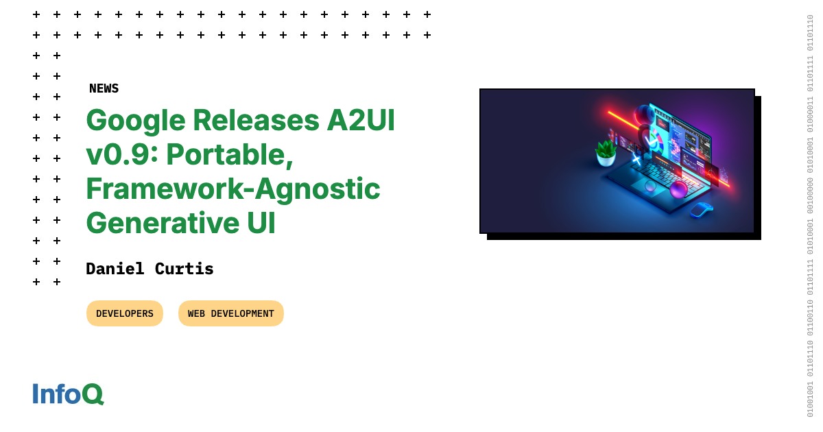 Google Releases A2UI v0.9: Portable, Framework-Agnostic Generative UI ...