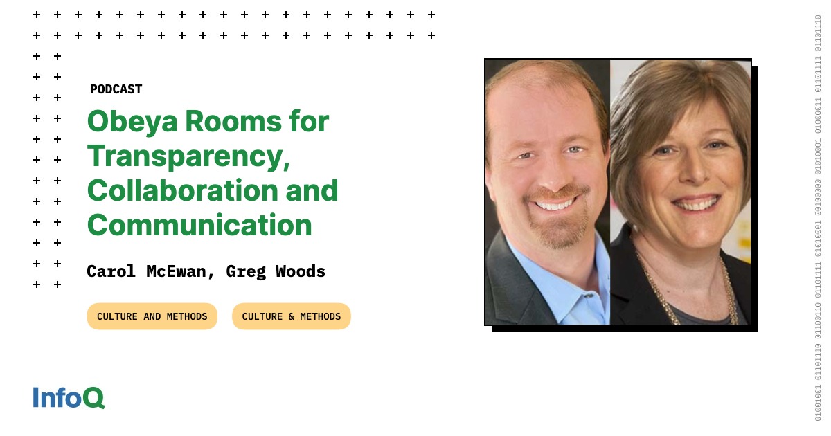 Obeya Rooms for Transparency, Collaboration and Communication - InfoQ