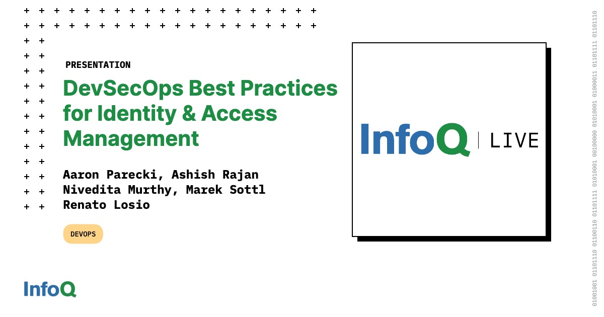 Devsecops Best Practices For Identity And Access Management Infoq 5006