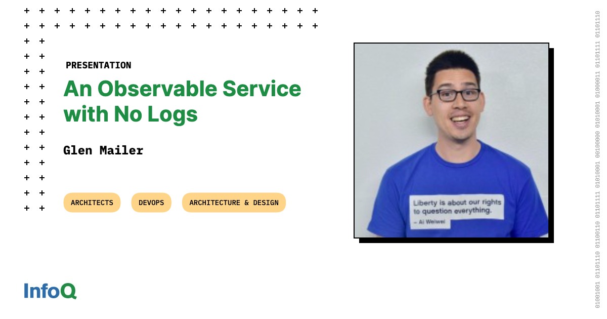 An Observable Service with No Logs - InfoQ