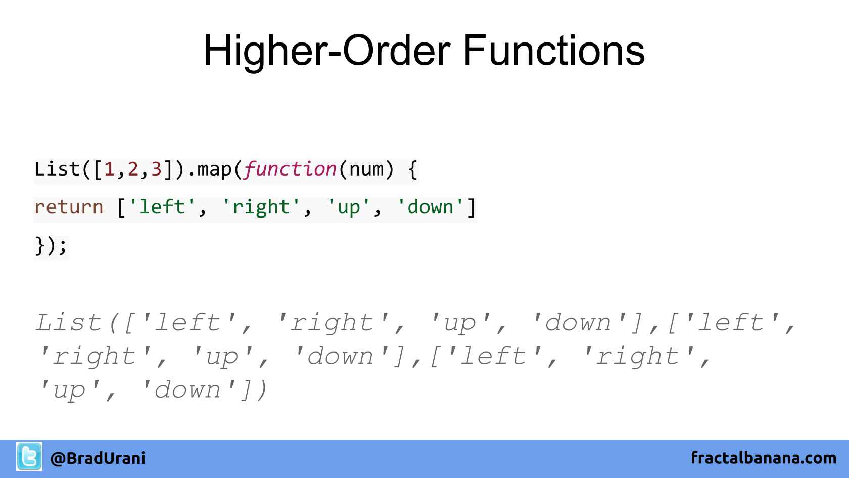 33 Higher Order Functions Javascript Practice - Javascript Overflow