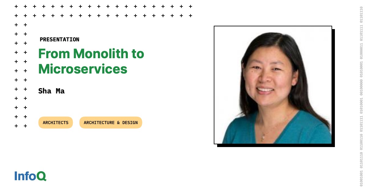 From Monolith to Microservices - InfoQ