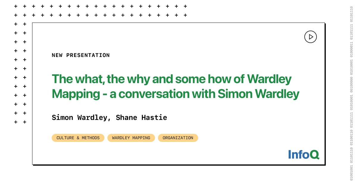 The What, the Why and Some How of Wardley Mapping - a Conversation with ...
