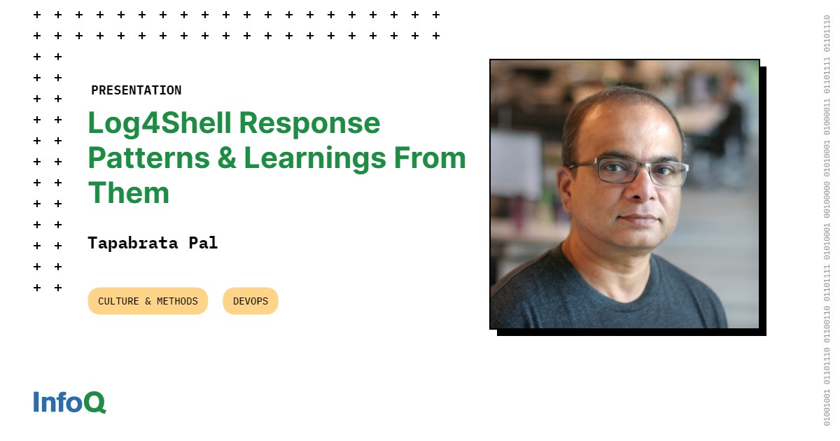 Log4shell Response Patterns And Learnings From Them Infoq 7646