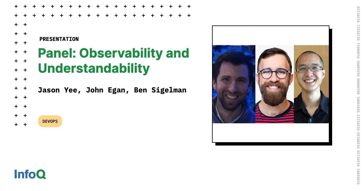 Panel: Observability and Understandability - InfoQ