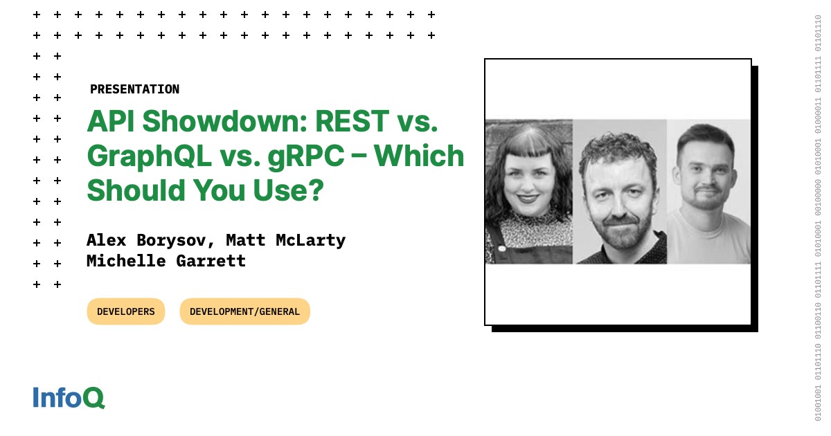 API Showdown: REST vs. GraphQL vs. gRPC – Which Should You Use? - InfoQ